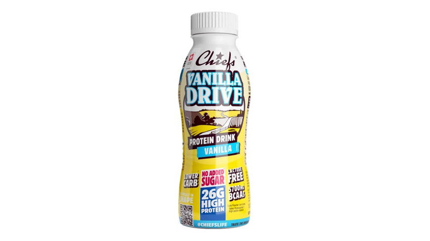 CHIEFS Protein Drink Vanilla Drive 8 x 330 ml