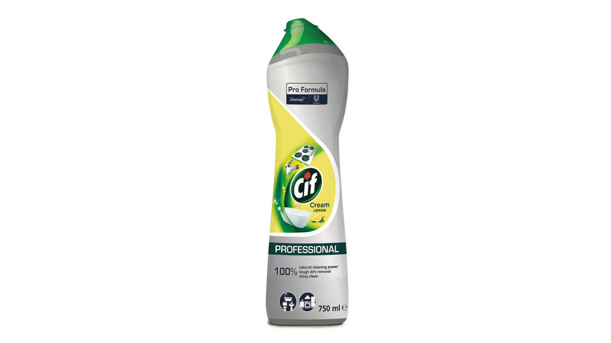 CIF Scheuermilch Professional Cream Lemon 8 x 750 ml