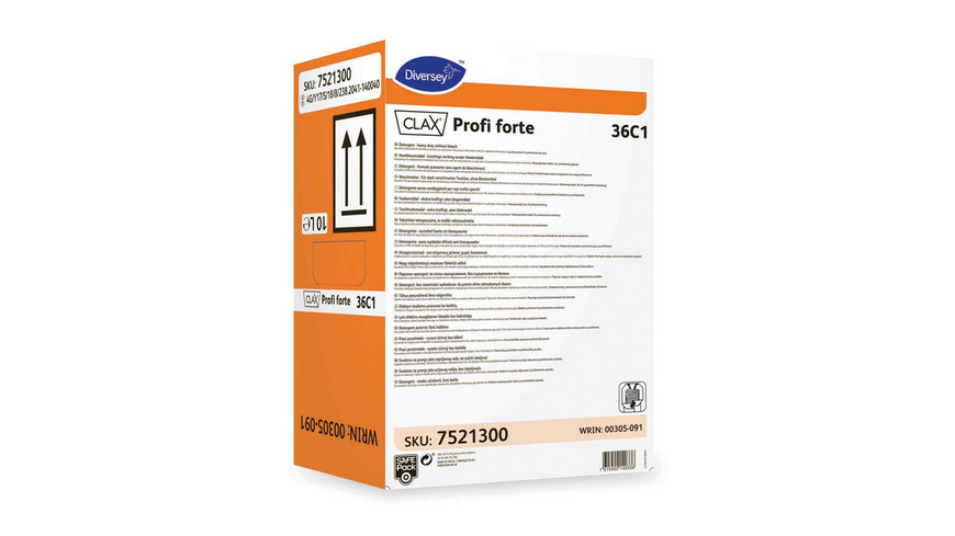 CLAX Textilwaschmittel Profi Forte 36C1, 10 L