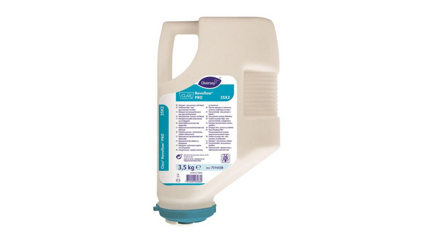 CLAX Textilwaschmittel Revoflow PRO 35X2, 3 x 3.5 kg