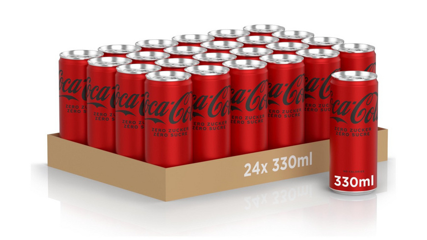 COCA COLA Zero 24 x 330 ml