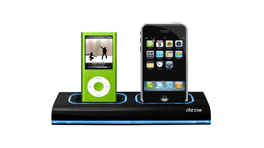 Dexim Dual Dock Charger 30 Pin Connector