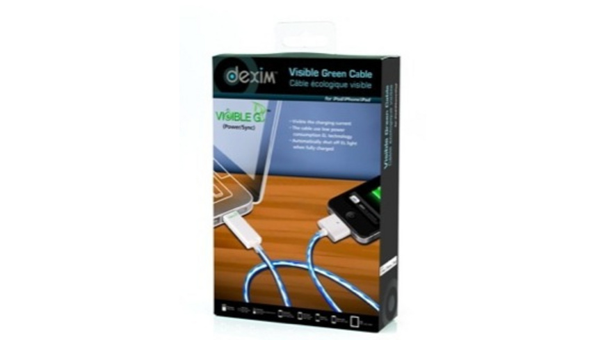 Dexim Visible Power Cable USB A zu 30 Pin Dock