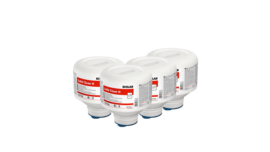 ECOLAB Geschirrwaschmittel Solid Clean H 4 x 4.5 kg