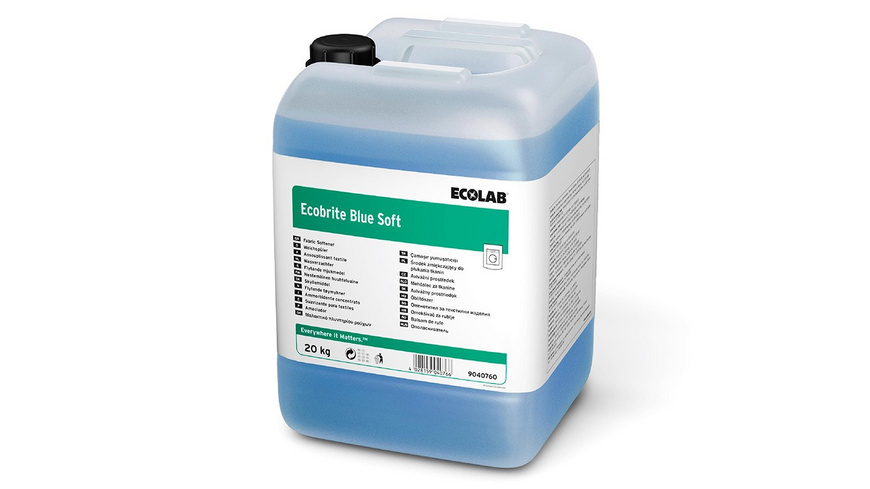 ECOLAB Weichspüler Ecobrite Blue Soft 20 kg