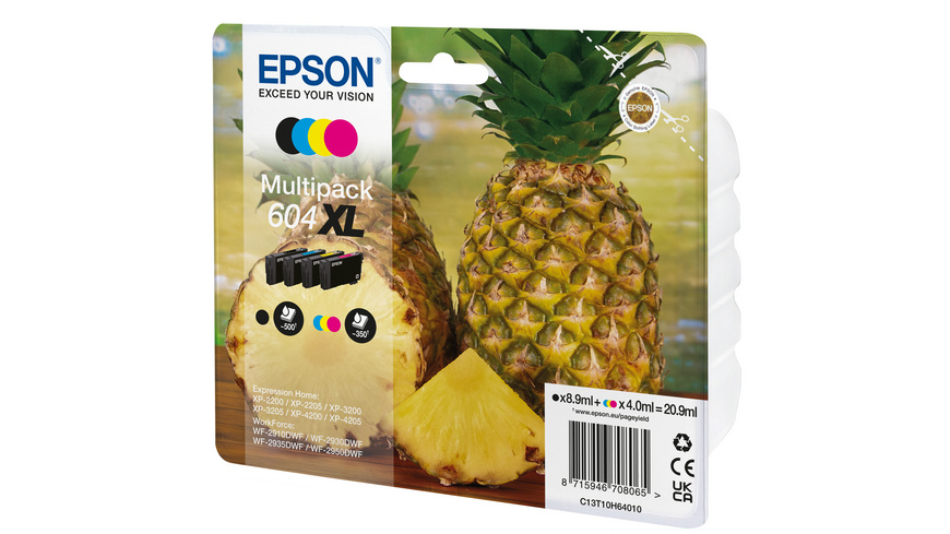 EPSON Multipack Tinte 604XL CMYBK