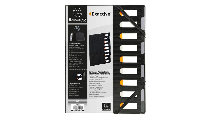 EXACOMPTA EXACTIVE Harmonika A4