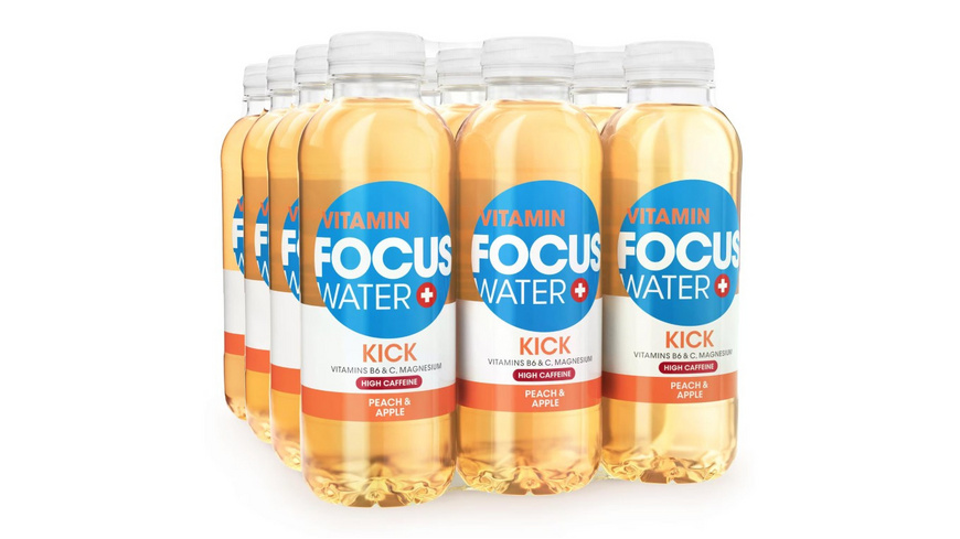 FOCUS WATER Kick 12 x 500 ml