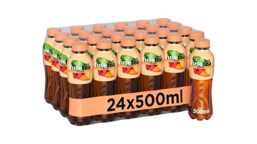 FUSE TEA Peach Hibiscus 24 x 500 ml