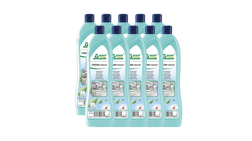 GREENCARE Scheuermilch Cream Cleaner 10 x 500 ml