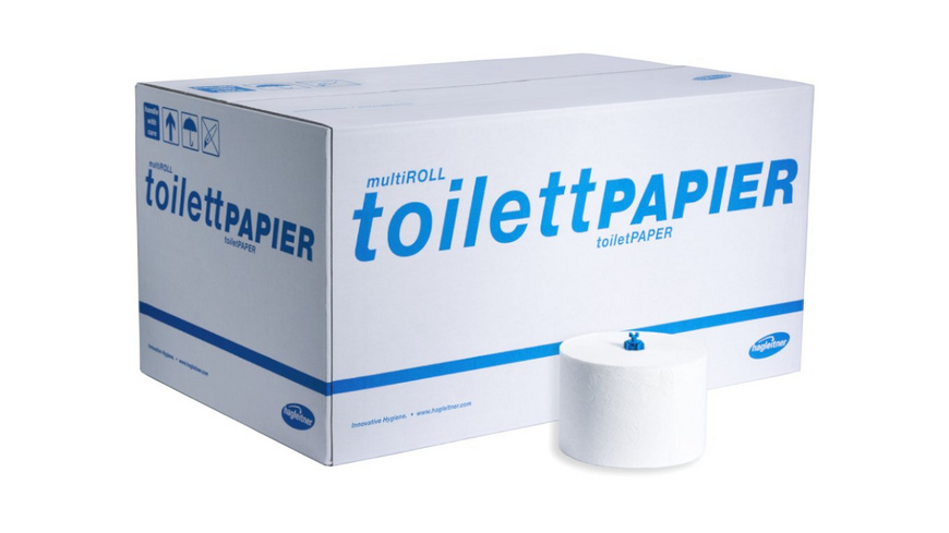 HAGLEITNER WC-Papier XIBU multiROLL 4-lagig, 32 Rollen