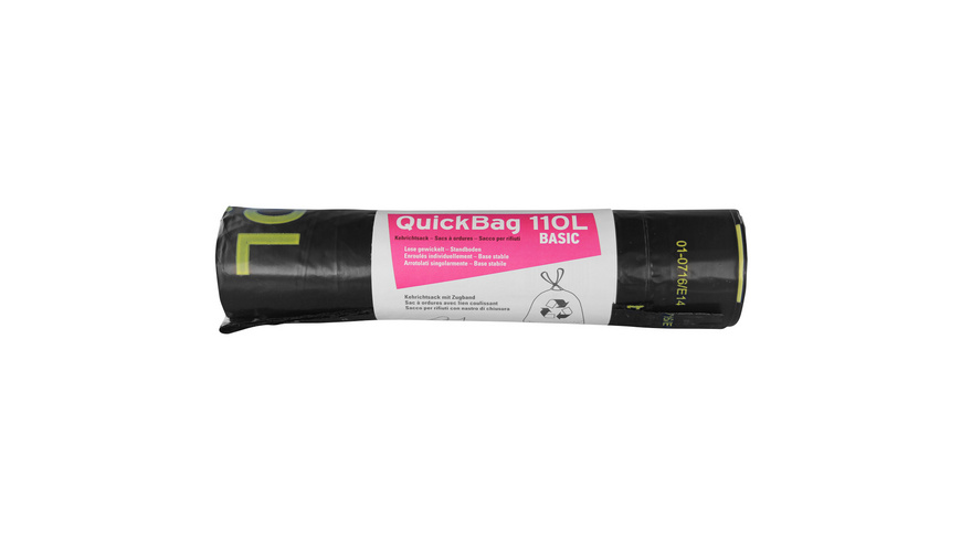 Kehrichtsäcke Quickbag 110 L, 10 Stück