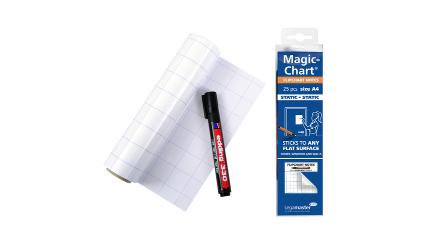 LEGAMASTER Magic-Chart Notes Flipchart