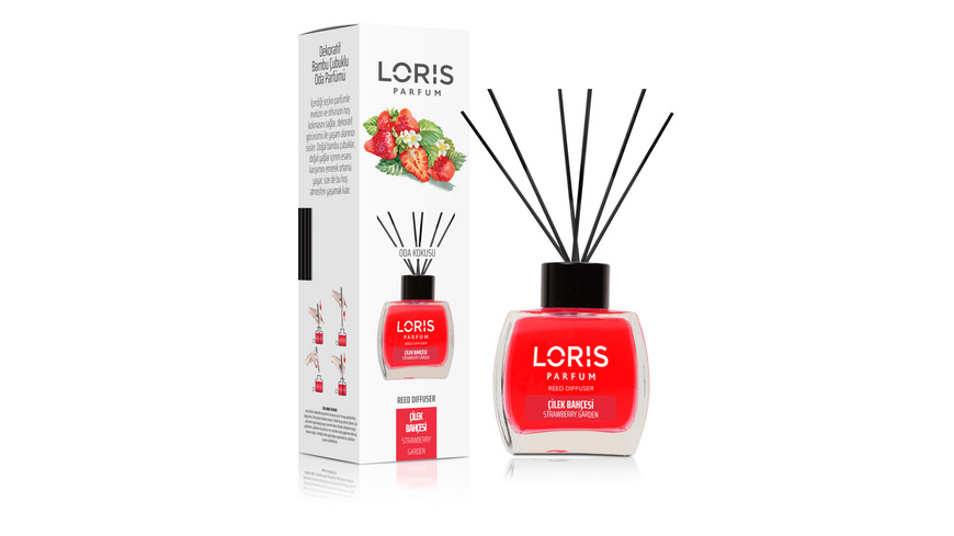 LORIS PARFUM Raumduft Strawberry Garden 120 ml