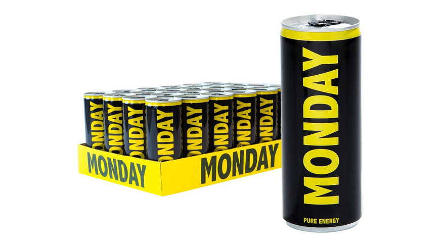 MONDAY Energy Classic 24 x 250 ml