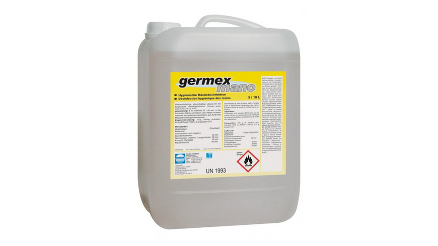 PRAMOL Händedesinfektionsmittel Germex Mano 5 L