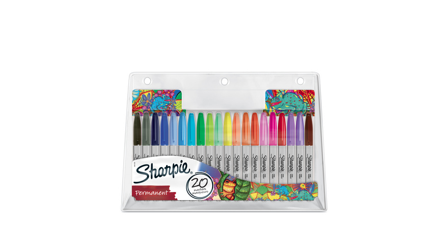 SHARPIE Permanent Marker Sharpie Set Electro Pop 20 Stk.