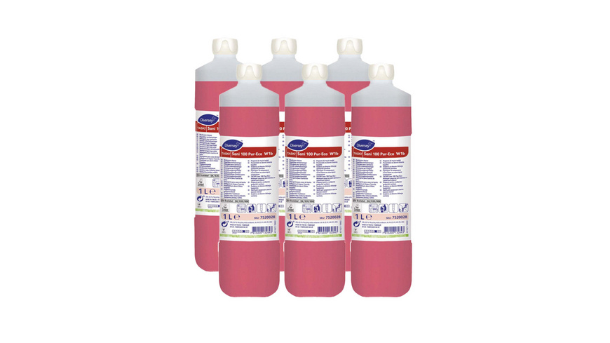 TASKI Sanitärreiniger Sani 100 Pur-Eco W1b 6 x 1 L