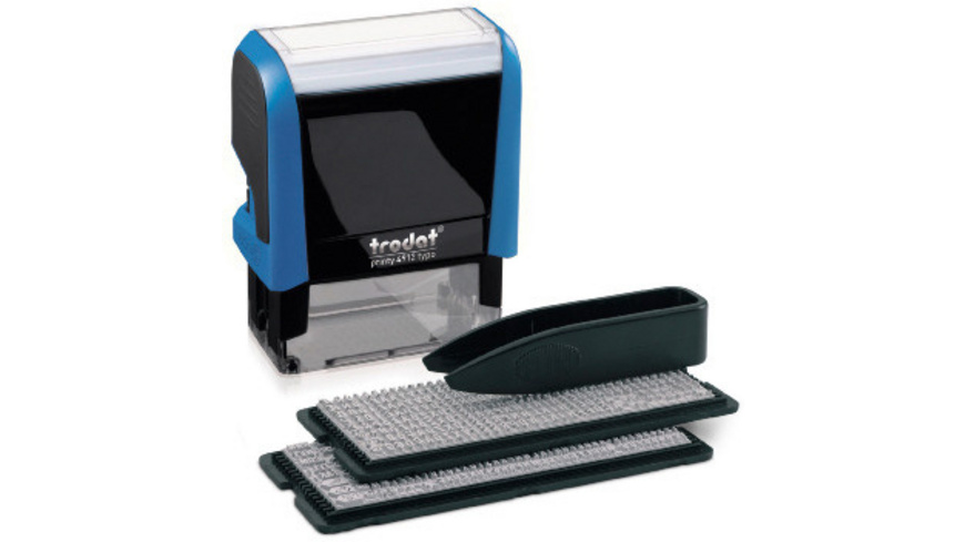 TRODAT 4912-TYPO Stempel Typomatic