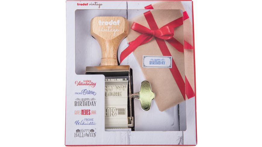TRODAT Vintage Stempel Besondere Anlässe