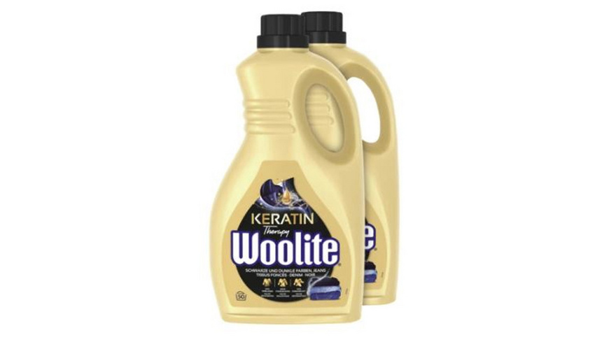 WOOLITE Waschmittel Dark schwarz und dunkel 2 x 3 L